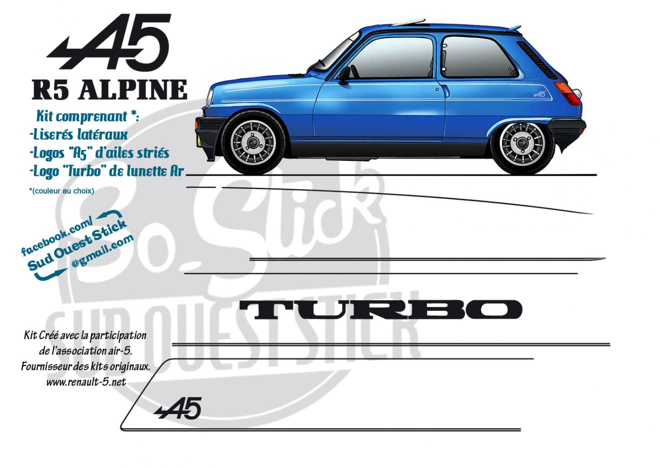 RENAULT 5 Alpine Turbo avant avril 1982 - So_Stick